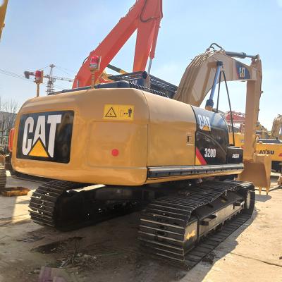 Cina Colore originale 20 tonnellate usata Caterpillar Cat Excavator 320d con orario di lavoro 4001-6000 in vendita