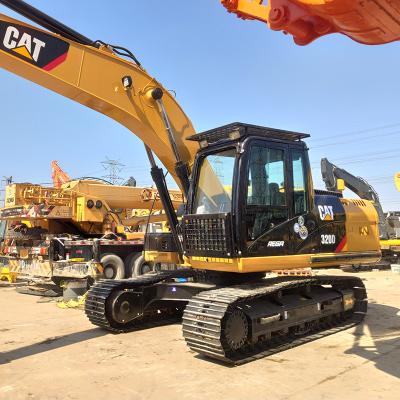Cina Colore originale 20 tonnellate usata Caterpillar Cat Excavator 320d con orario di lavoro 4001-6000 in vendita