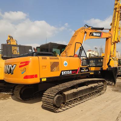 Cina Sany Crawler Excavator SY215C 21,5 tonnellate 2016-2020 Anno 0-2000 Orari di lavoro A prezzi accessibili in vendita