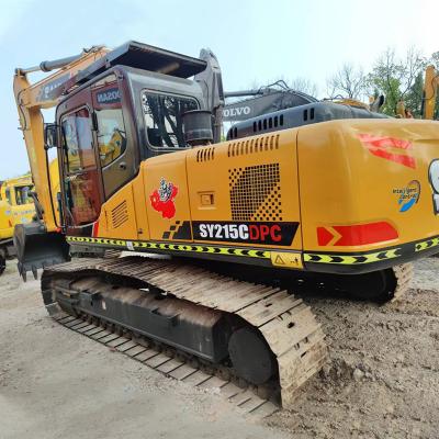 Cina Sany Crawler Excavator SY215C 21,5 tonnellate 2016-2020 Anno 0-2000 Orari di lavoro A prezzi accessibili in vendita