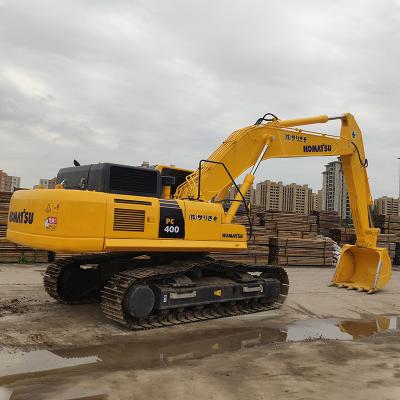 Cina 40 tonnellate Peso di esercizio Usato Komatsu PC400-8 Grande escavatore idraulico con prestazioni in vendita