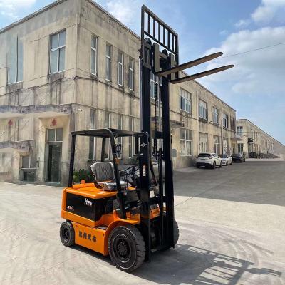 China Mini Compact Electric Forklift 2.5 Ton 2 Door Frames for Fork Width 150m in Production for sale