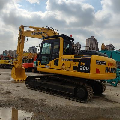 Cina 20 tonnellate Komatsu PC200-8 Escavatore a rulli usato con valvola idraulica al 90% Altro in vendita