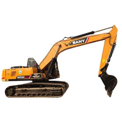 Cina Sany SY215 escavatore 21,5 tonnellate usato escavatore a trascinatore 90% colore originale in vendita