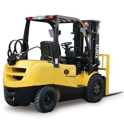 China Lifting Handling 3,5 ton telescopische dieselforklift met 14,4 kw hefmotorvermogen Te koop