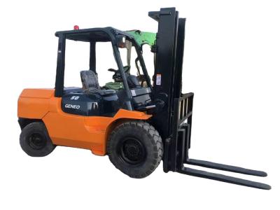 China Hoogst gewaardeerde tweedehands Volkslift 2,5 ton vrachtwagens met 14,4 kW hefmotorvermogen Te koop