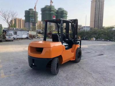 China Hoogst gewaardeerde tweedehands Volkslift 2,5 ton vrachtwagens met 14,4 kW hefmotorvermogen Te koop