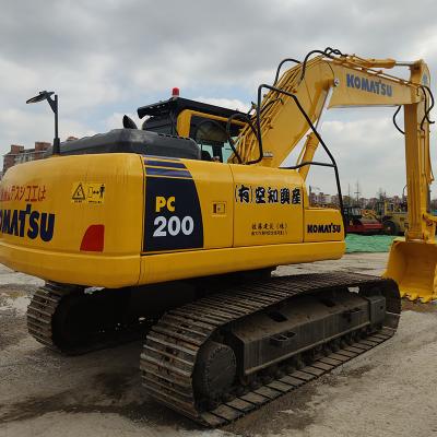 China Komatsu PC200-8 graafmachine 20 ton graafmachine met een maximale graafdiepte van 6620 mm Te koop