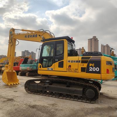 China Komatsu PC200-8 graafmachine 20 ton graafmachine met een maximale graafdiepte van 6620 mm Te koop