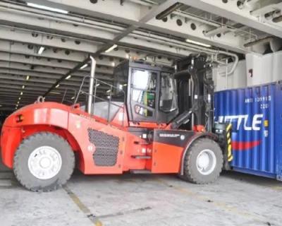 China SANY Gebruikte SCP100A Lpg vorklift in voedsel- en drankproducten met totale afmetingen van 2240 mm Te koop