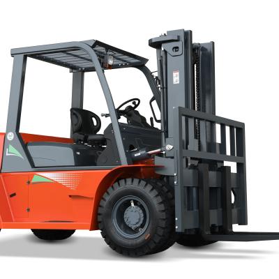 China 6 ton Diesel vorkheftruck 7 ton Max. kwaliteit 19% voor industriële toepassingen Te koop