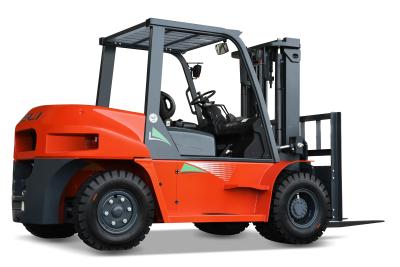 China 6 ton Diesel vorkheftruck 7 ton Max. kwaliteit 19% voor industriële toepassingen Te koop