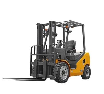 China 2.5 ton 3 ton diesel vorkheftruck met een totale breedte van 1225 mm en een draaiband van 2400 mm Te koop