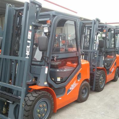 China 1480 mm Algemene breedte 3 ton 5 ton 10 ton Diesel/Benzine vorklift met pneumatische band Te koop