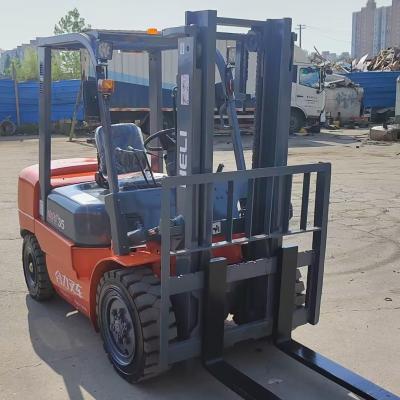 China Chinese HELI 3,5 ton gebruikte dieselforklift met flexibele manoeuvrabiliteit Te koop