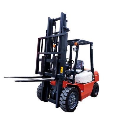 China 2.5 ton 3 ton Diesel vorkheftruck met zijdelingse schakelaar Vorkbreedte 120 mast 2 fase/3 fase Te koop