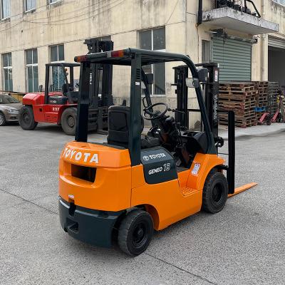 China 80/370 V/Ah Batterijspanning/capaciteit Gebruikte 3t benzine vorklift voor het tillen Te koop