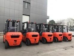 China FD30 Diesel vorkheftruck met 4300 kg gewicht en 125 mm vorkbreedte aangedreven door Isuzu motor Te koop