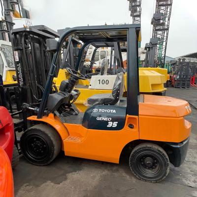 Cina Forchetta miniera versatile da 3,5 t con trazione su quattro ruote Toyota Diesel per la movimentazione dei materiali in vendita