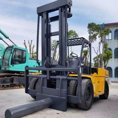 Cina Aziende agricole 16 tonnellate di gasolio Usato carrello elevatore Komatsu con altezza di sollevamento 4m e larghezza di forcella 150m in vendita