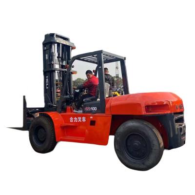 China 2018 Heli 10 toneladas diesel empilhadeira para lojas de materiais de construção desempenho confiável à venda