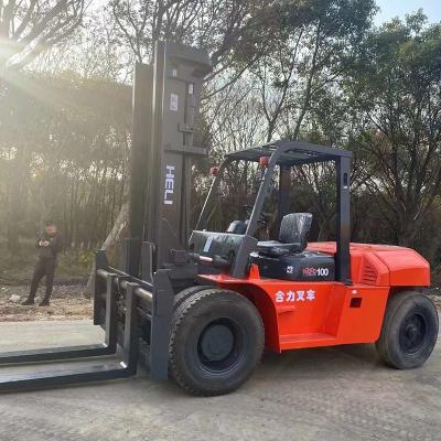 China 2018 Heli 10 toneladas diesel empilhadeira para lojas de materiais de construção desempenho confiável à venda