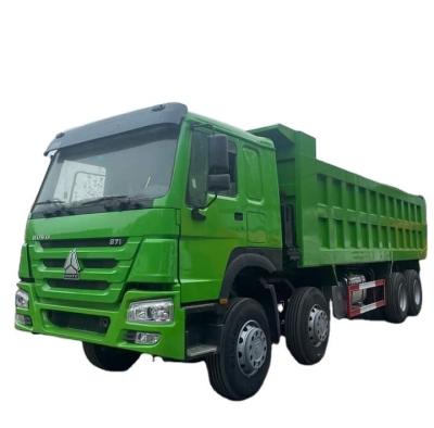 中国 371 hp/336 hp/420 hp 中古 ホーボ ダンプ トラック 8x4 ターパー トラック 手動トランスミッション 販売のため