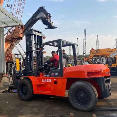 China 10 ton heftruck met minimale hefhoogte van 3 m uitstekende staat betaalbaar Te koop