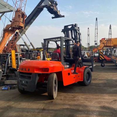 China 10 ton heftruck met minimale hefhoogte van 3 m uitstekende staat betaalbaar Te koop
