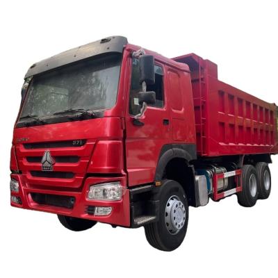 中国 HOWO 6*4 建設用ダンプトラック 371HP 鉱山用重型トラック 6X4 ターパートラック 販売のため