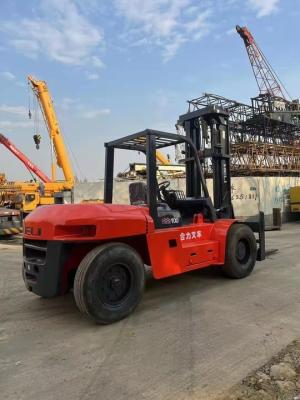 China 10 ton Diesel vorkheftruck in Turkije Lifthoogte 3000 mm-6000 mm Gewicht KG 10000 kg Te koop