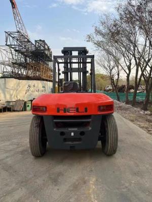 China 10 ton Diesel vorkheftruck in Turkije Lifthoogte 3000 mm-6000 mm Gewicht KG 10000 kg Te koop