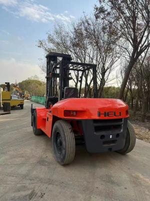 China 10 ton Diesel vorkheftruck in Turkije Lifthoogte 3000 mm-6000 mm Gewicht KG 10000 kg Te koop