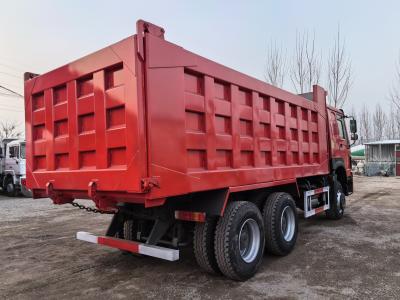 중국 연료 371HP 사용 된 덤프 트럭 25tons Sinotruk HOWO 6 * 4 건설 광산용 팅퍼 트럭 판매용