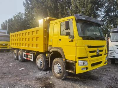 Κίνα Χρησιμοποιημένο φορτηγό 35 τόνων Sinotruk HOWO 8*4 φορτηγό 371HP για μεταφορά ορυχείων προς πώληση