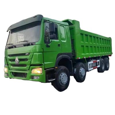 China Caminhão de descarga usado 371HP 35tons Caminhão de descarga 8*4 para construção pesada SINOTRUK Chassis à venda