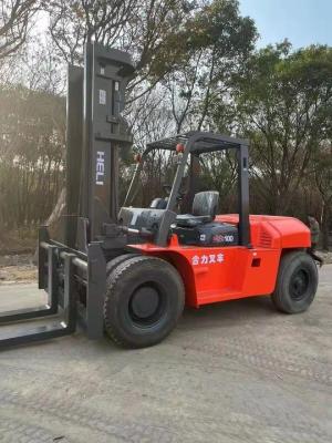 China Na-service Video Technische ondersteuning 3T 5T Gebruikte Diesel Heli Vorklift in goede staat Te koop