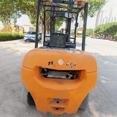 China 4.5ton Second Hand Used Forklift with Original Color and 1355mm Width for sale