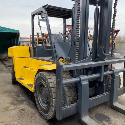China 16 ton Komatsu tweedehands gebruikte vorklift Werktijden 2001-4000 Vooroverhang 479mm Te koop