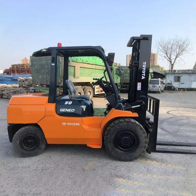 China Goed werkend 5 ton 8FD50N heftruck betaalbaar en hefhoogte 3000mm-6000mm Te koop