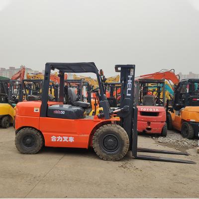 China 2775x122x2235 Gebruikte vernieuwde heftruck 1t 2t 3t 5t Diesel in goede staat Te koop