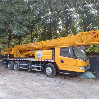 China 22679.6kg Max Lift Capacity 10 Wheel QY25 25t Used Telescopic Truck Crane for Sell for sale