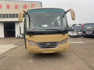 China 35 Seats Passenger Bus with AC Left Hand Drive Engine Capacity 8L Manual Transmission for sale