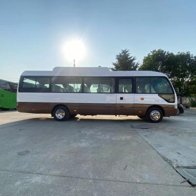 China 30 Seater Mini Bus Toyota Coaster Bus 7005*2040*2785mm Diesel Fuel for sale
