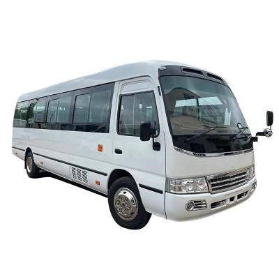 Cina Autobus Rhd Toyo ta Coaster con motore a turbocompressore e prestazioni in vendita