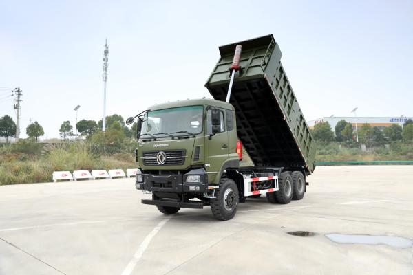 Quality Left Steering 6x4 430HP CUMMINS Dump Truck for Construction Material Transport for sale
