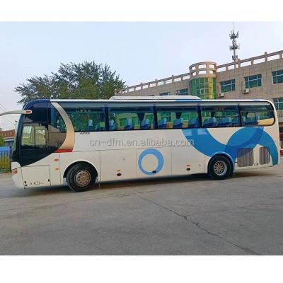 China Experience the Best Ride with Our 12m RHD Luxury Coach Bus and Leaf Spring Suspension for sale