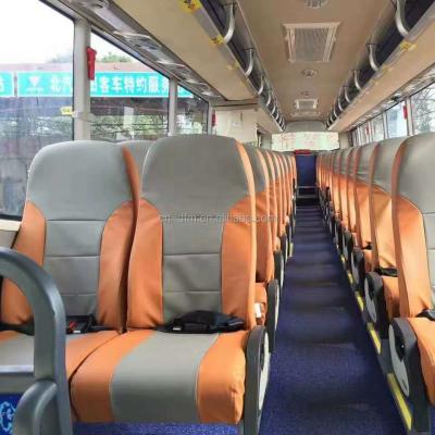 China Experience the Best Ride with Our 12m RHD Luxury Coach Bus and Leaf Spring Suspension for sale
