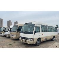 China Good Condition 29 Seats Second Hand Coaster Bus with Front Mounted Diesel Engine for sale