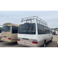 China Good Condition 29 Seats Second Hand Coaster Bus with Front Mounted Diesel Engine for sale